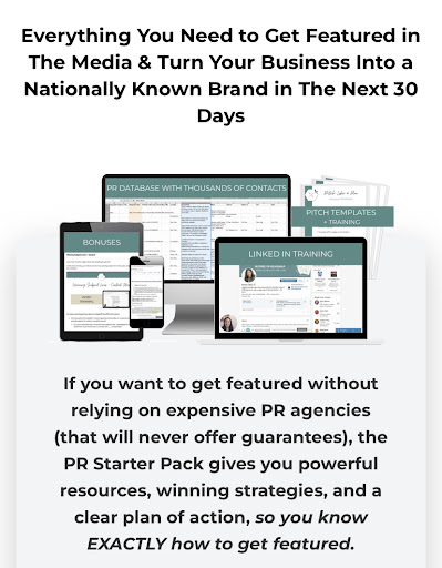 PR Starter Pack (12 months of access)